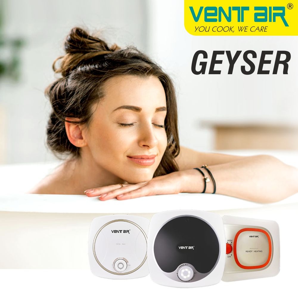 Ventair Electric Geysers | 5 Star BEE Rated | India's Best Geysers